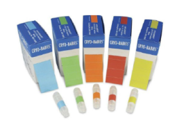 33 x 13 mm CRYO-TAGS® Cryotube Roll Labels | Crystalgen