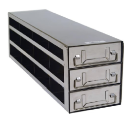 Drawer Freezer Racks for 2” Boxes, Config 4x6, 1/Case | Crystalgen