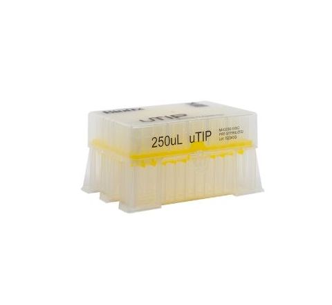 uTIP Pipette Tips 20-250uL-Reload, Non-Filtered, Non-Sterile | Crystalgen